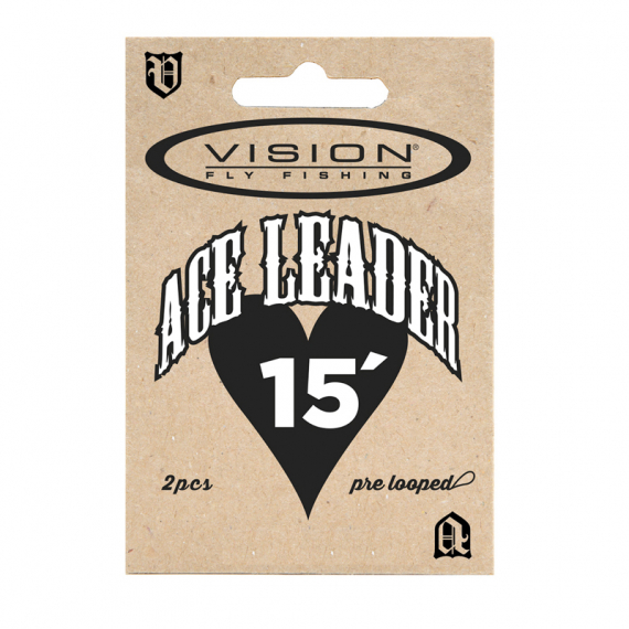 Vision ACE leader 15' 0,43mm | Sportfishtackle.nl