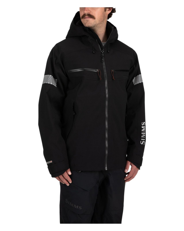 Simms CX Jacket Blackout | Sportfishtackle.nl