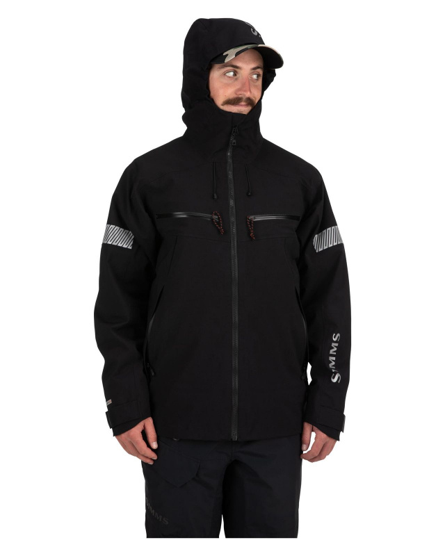 Simms CX Jacket Blackout | Sportfishtackle.nl