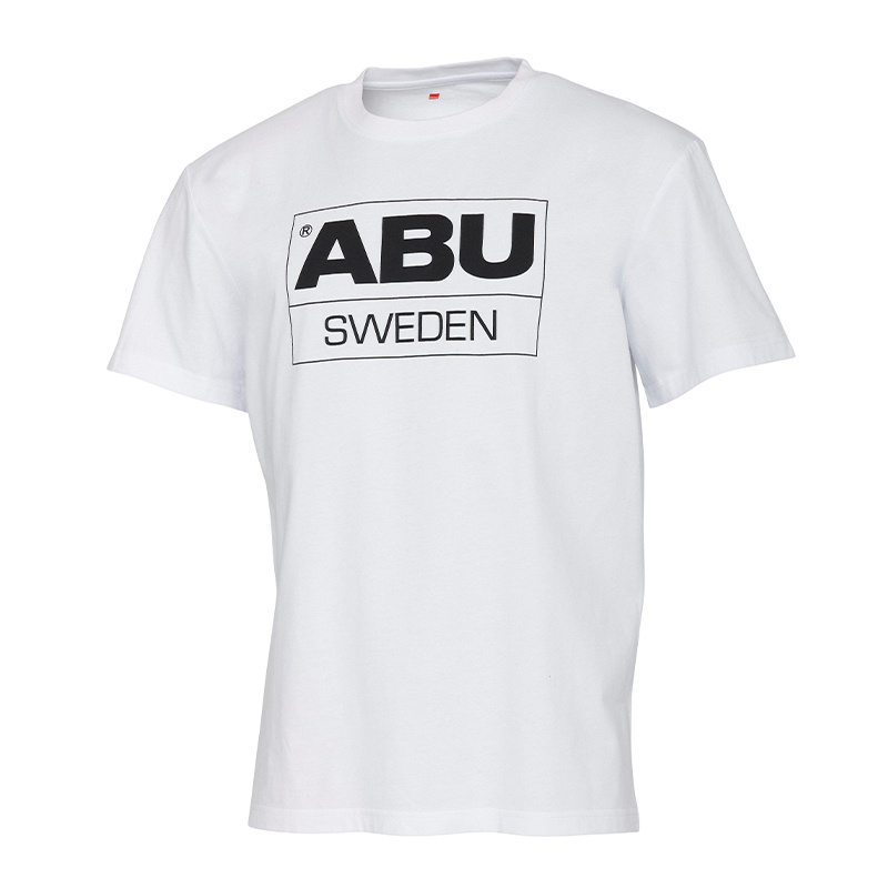 Abu Garcia Legacy Sweden Logo Tee White | Sportfishtackle.nl